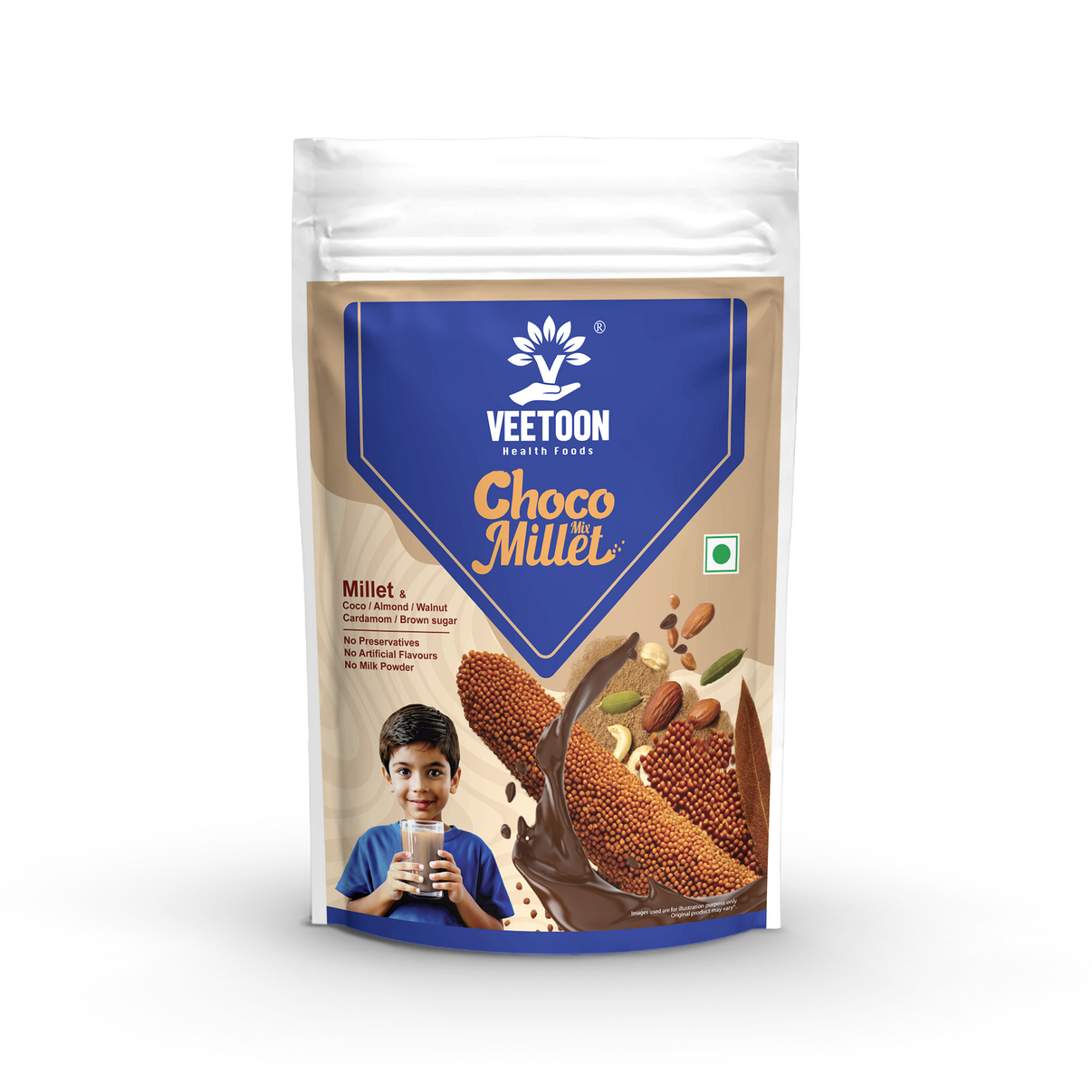Choco Mix Millet - Ragi Choco Malt – Veetoon